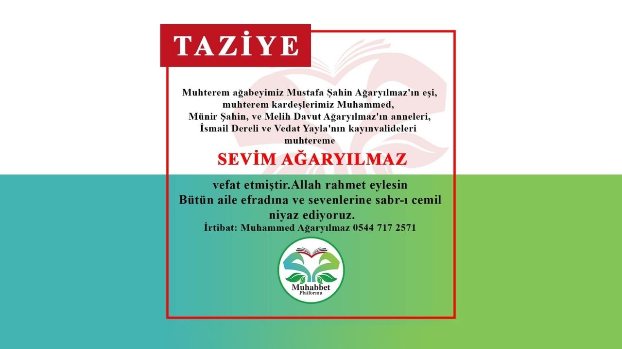 Sevim Ağaryılmaz vefat etti